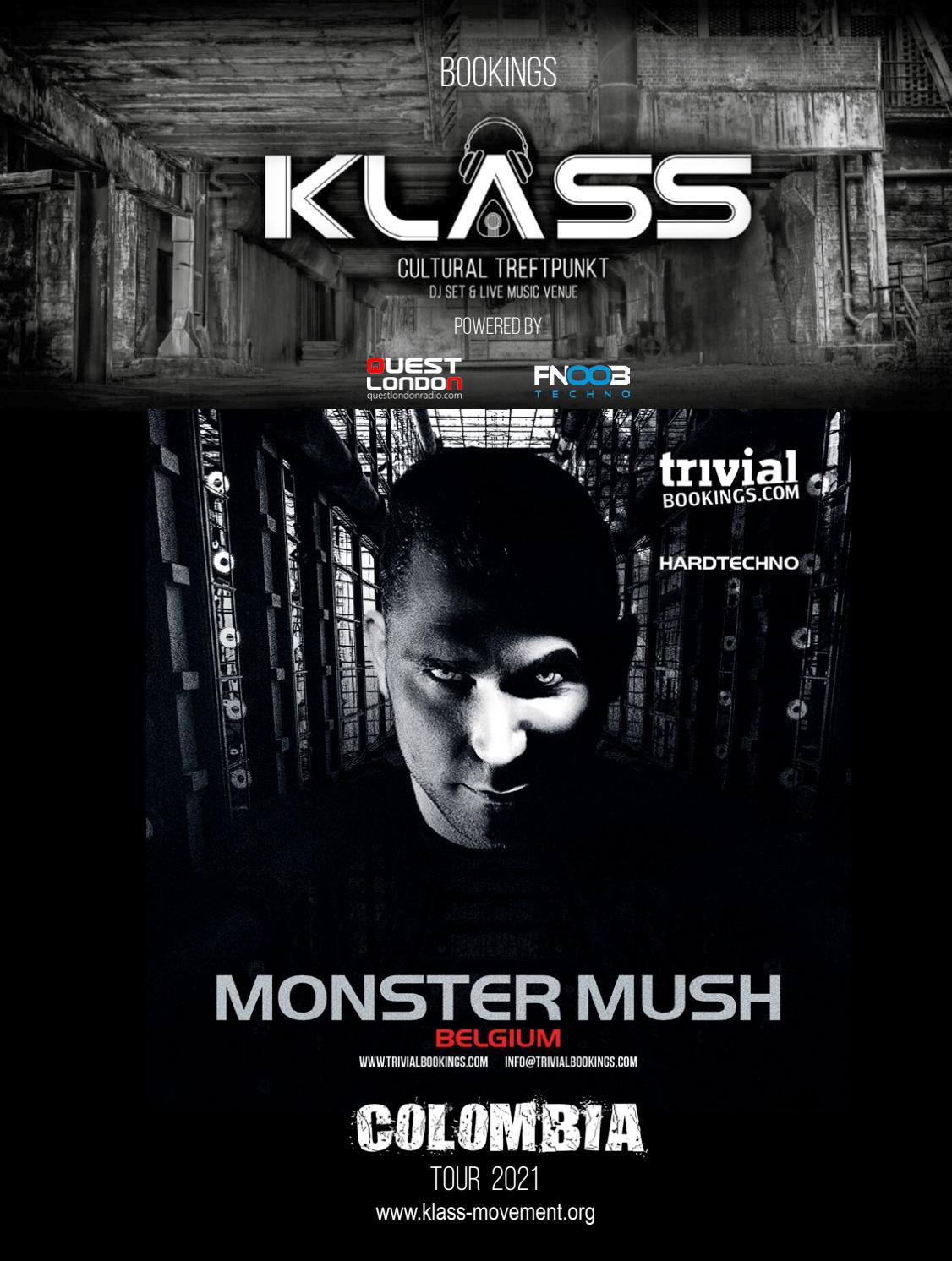KLASS BOOKINGS MONSTER MUSH by X-Raum - Issuu