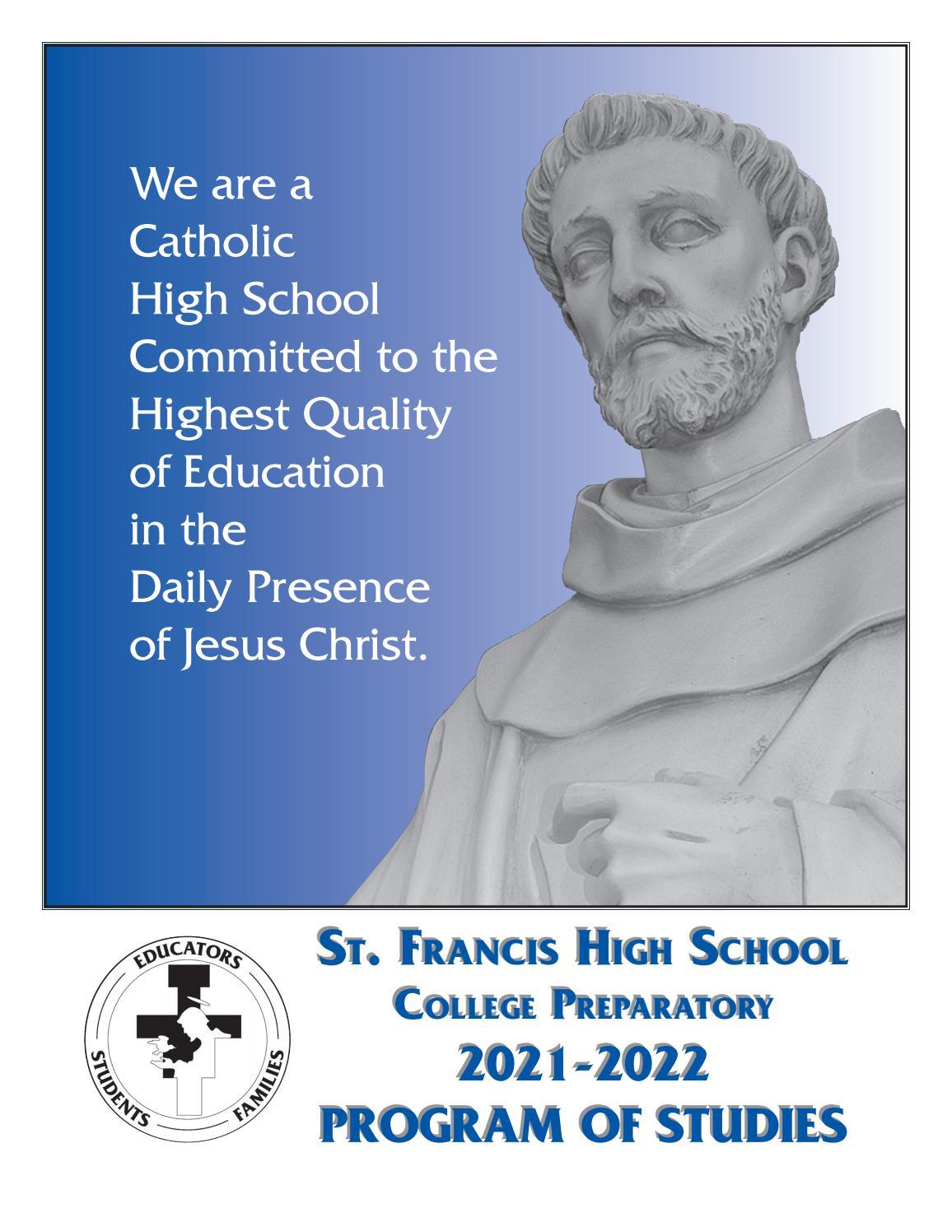 Program Of Studies 2021 2022 By Sfhscollegeprep Issuu
