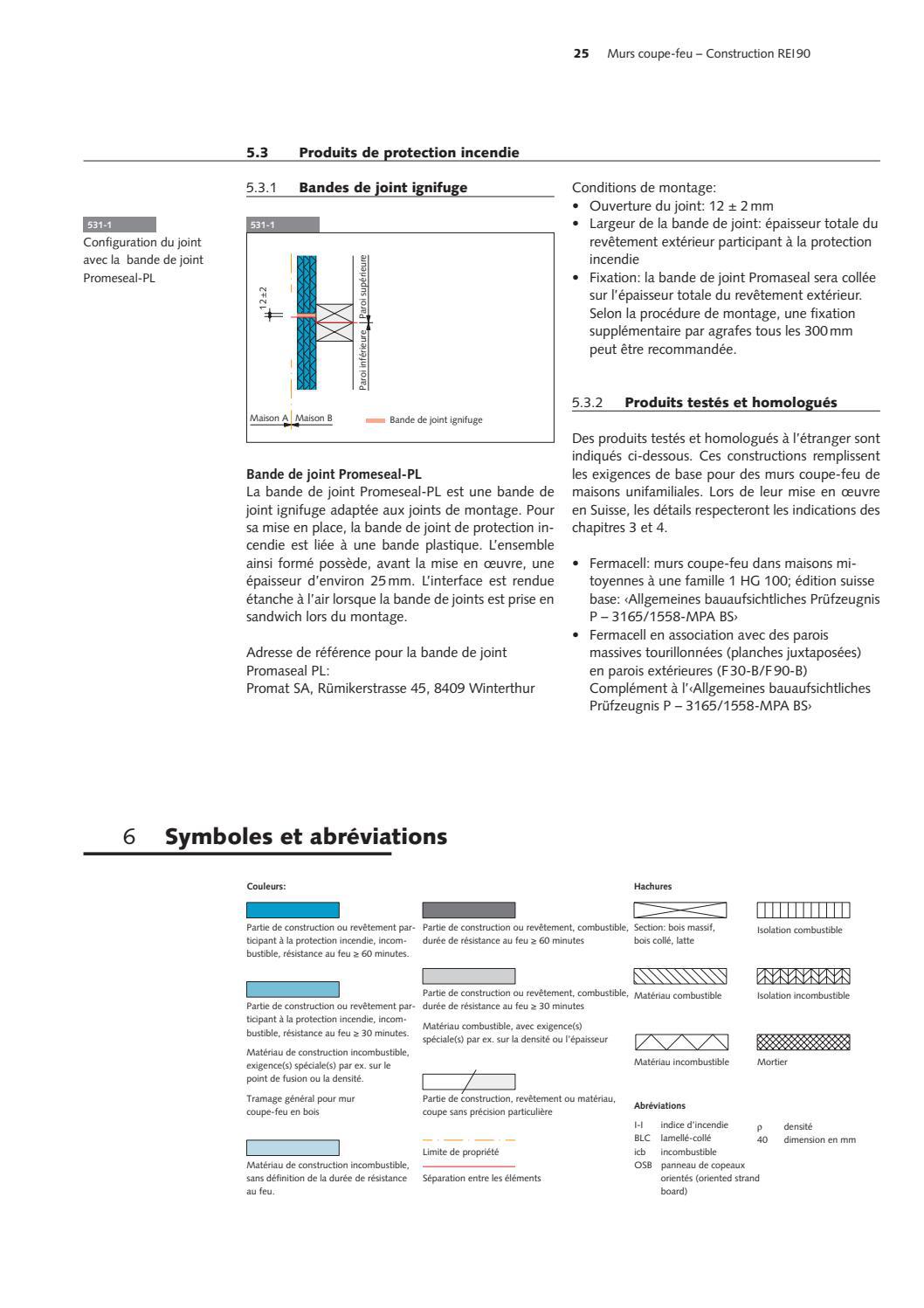 Murs coupe-feu – Construction REI 90, PPI 2003 by Lignum - Issuu