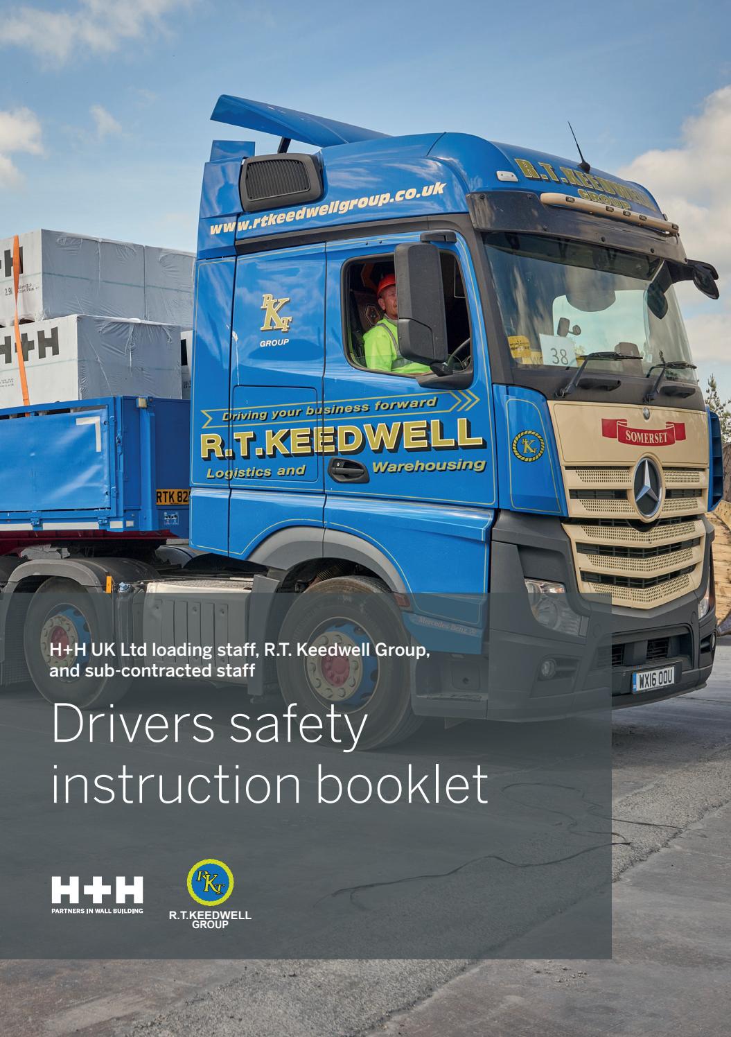 Drivers Safety Instruction Booklet by HHUK - Issuu