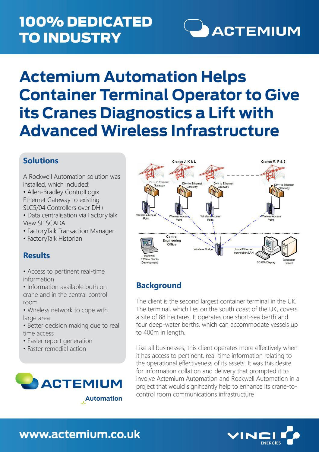 Advanced Wireless Infrastructure by Actemium UK - Issuu