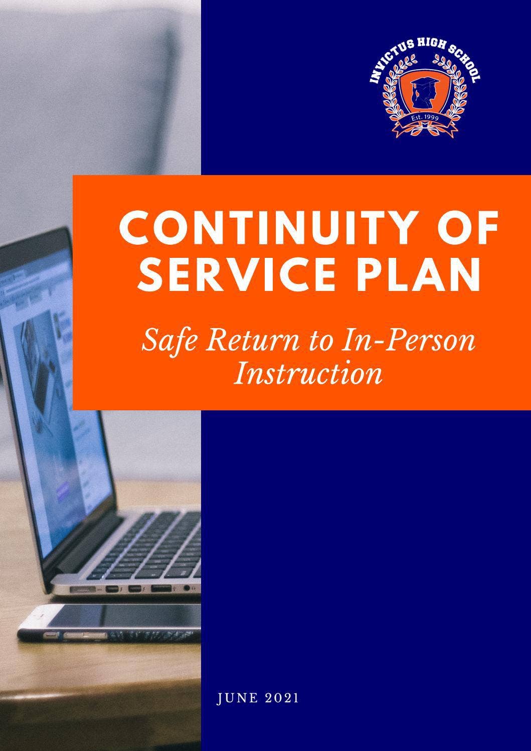 Continuity of Service Plan - August 2021 by InvictusHighSchool - Issuu