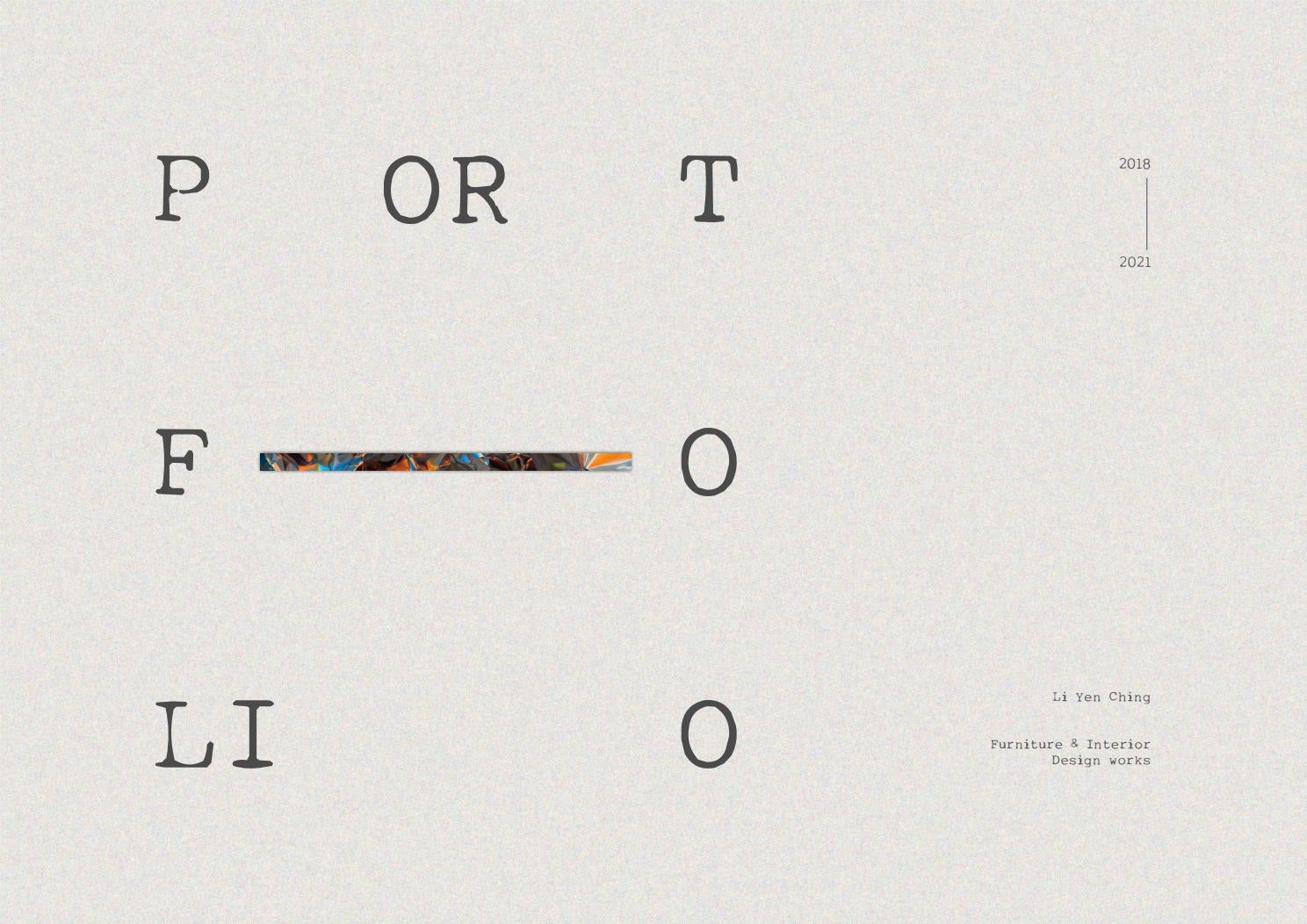 PORTFOLIO 2018-2021 by Li,Yen-Ching - Issuu