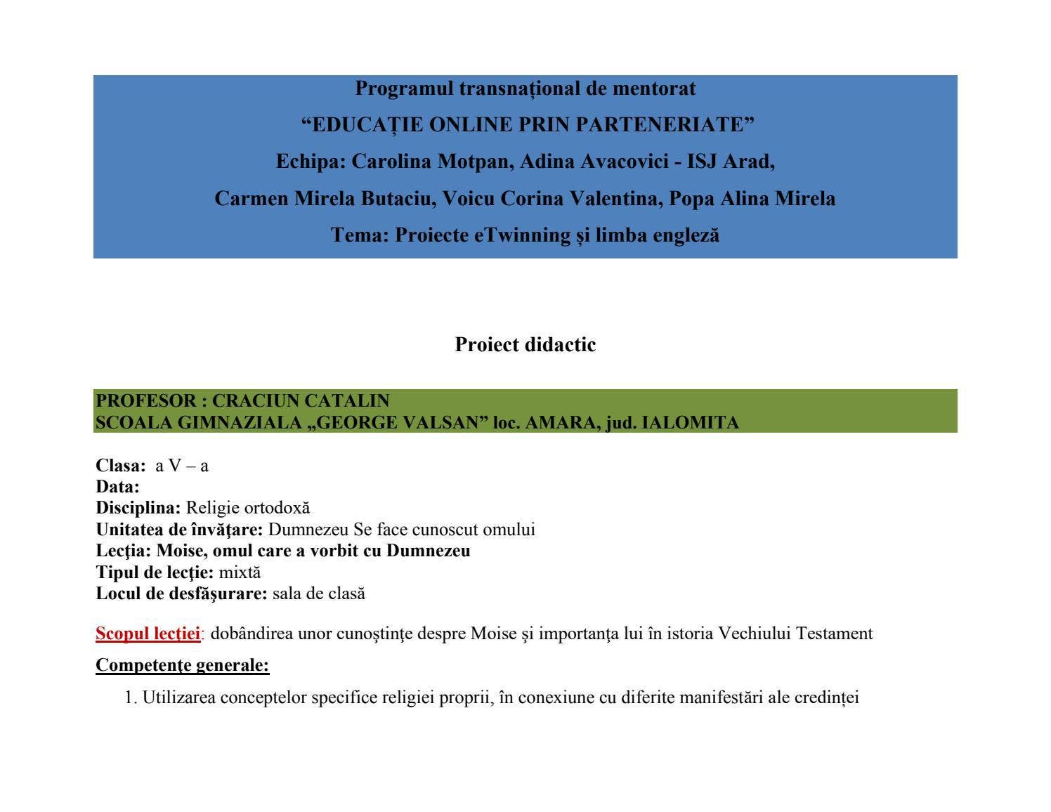 Craciun Catalin - Educatie Online prin Parteneriate by Alis Popa - Issuu