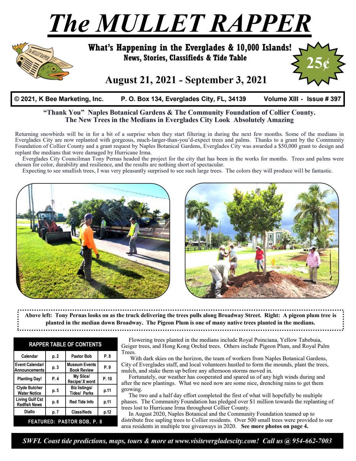 The MULLET RAPPER, August 21, 2021 edition by Paradise Web - Issuu