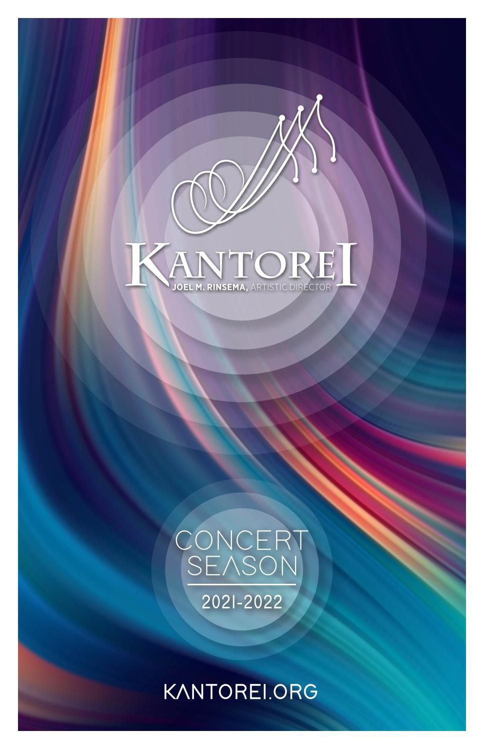 Kantorei 2021-22 Season Brochure by Kantorei -Denver - Issuu
