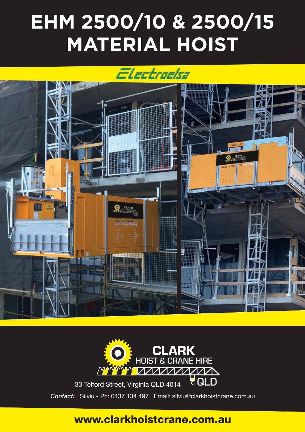 EHM 2500/10 & 2500/15 Material Hoist by WebsiteWise - Issuu