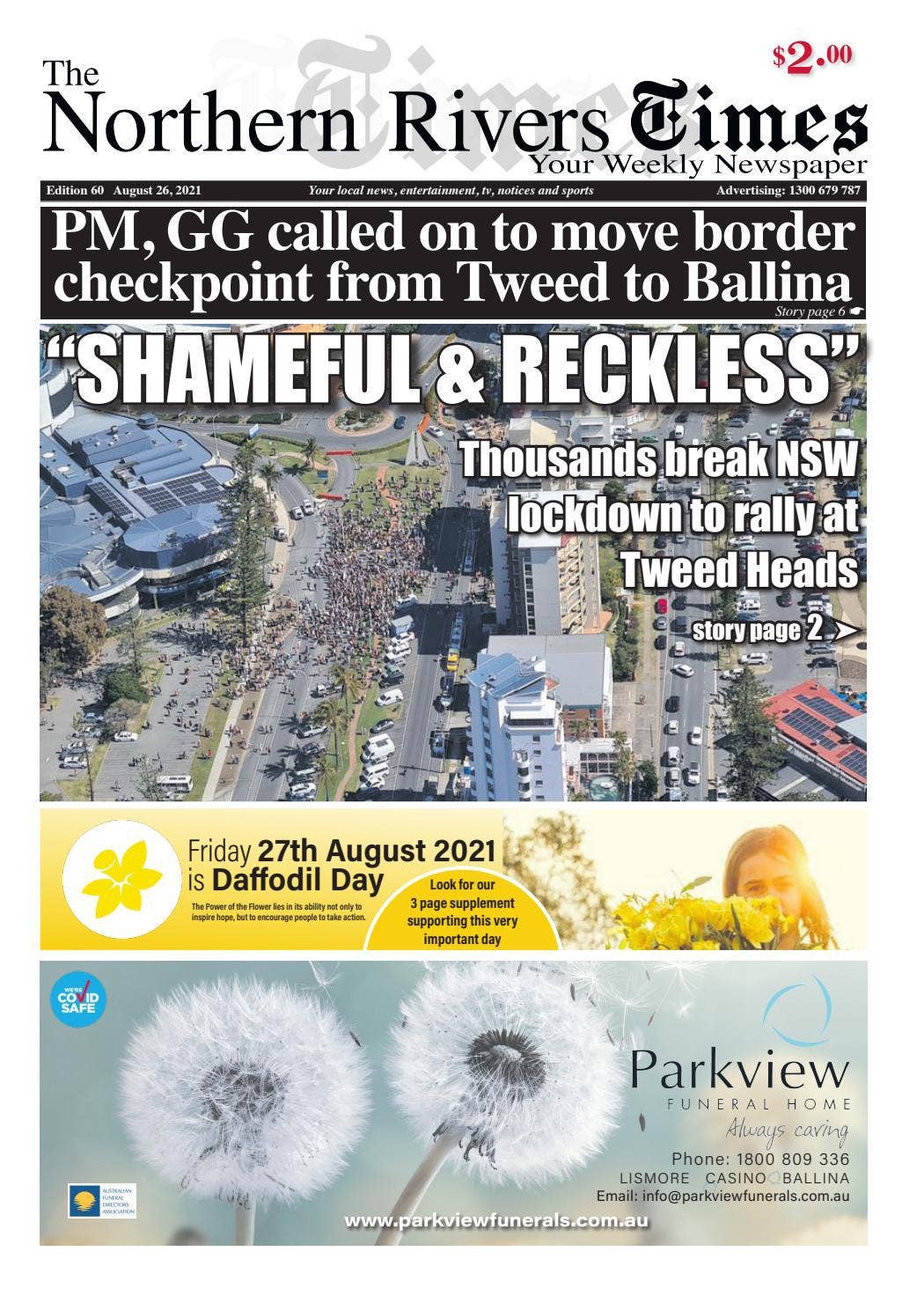 The Northern Rivers Times Edition 60 by The Northern Rivers Times - Issuu