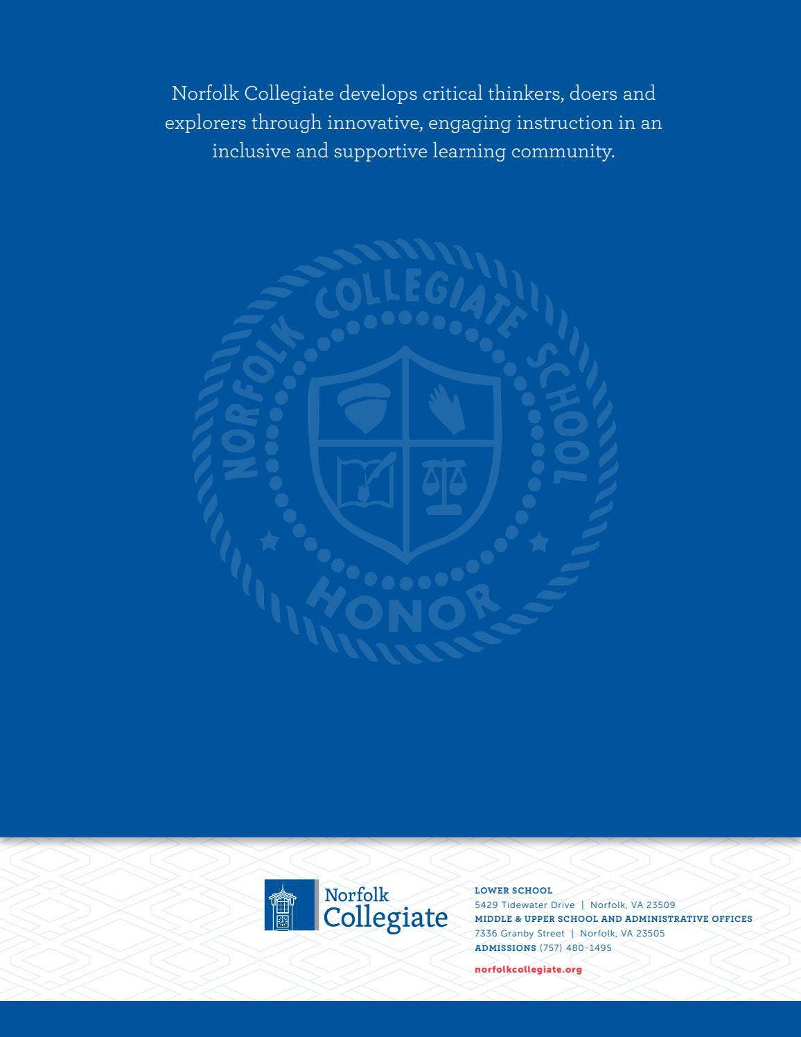 2021-22 Back-To-School Guide by Norfolk Collegiate - Issuu