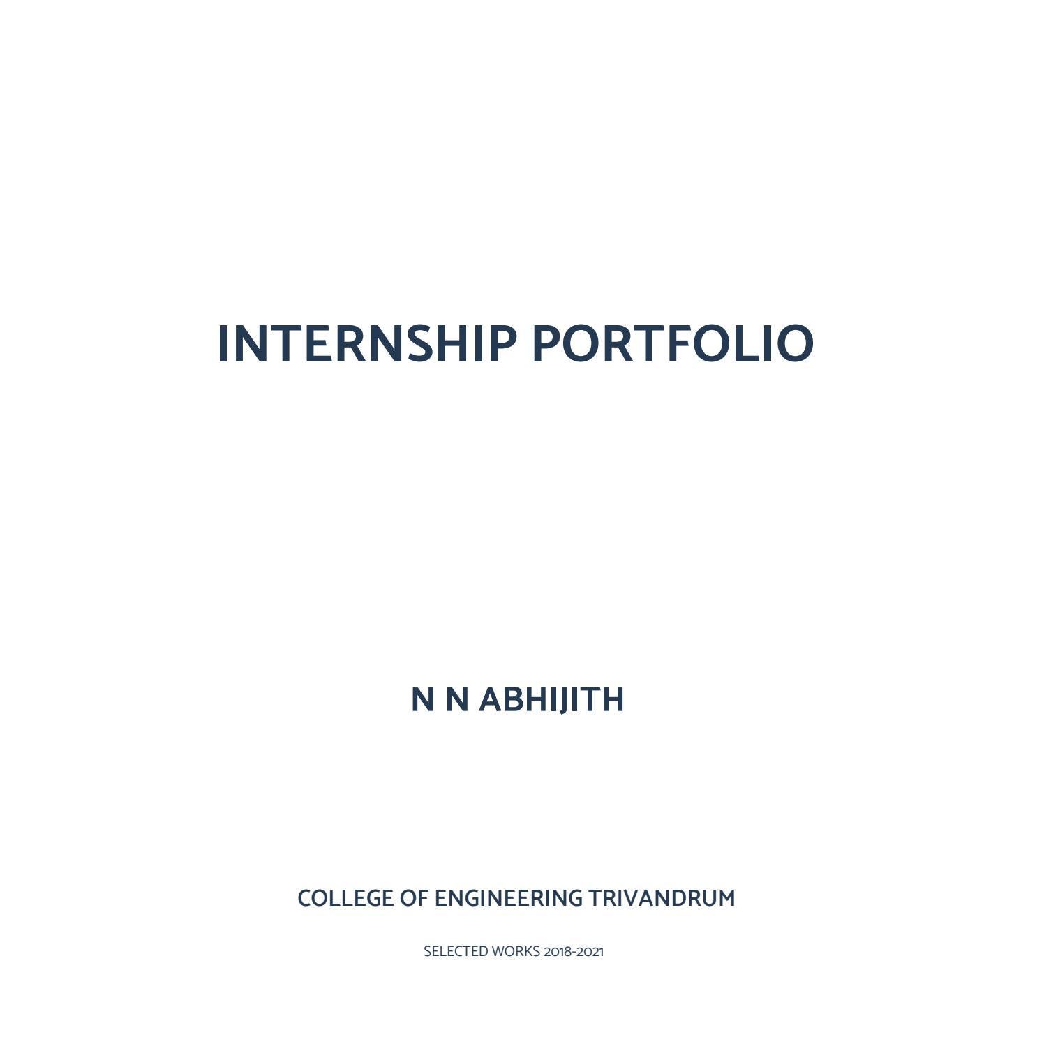 Architecture Portfolio By N N Abhijith College Of Engineering Trivandrum By N N Abhijith Issuu