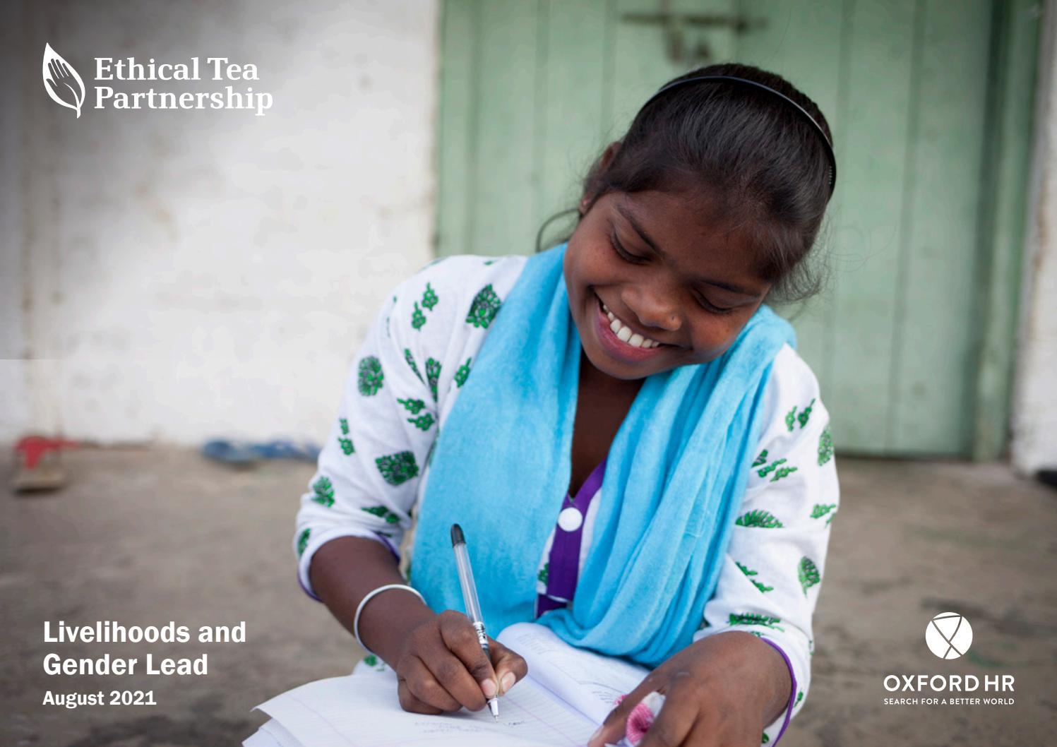 Ethical Tea Partnership - Livelihoods and Gender Lead by Oxford HR - Issuu