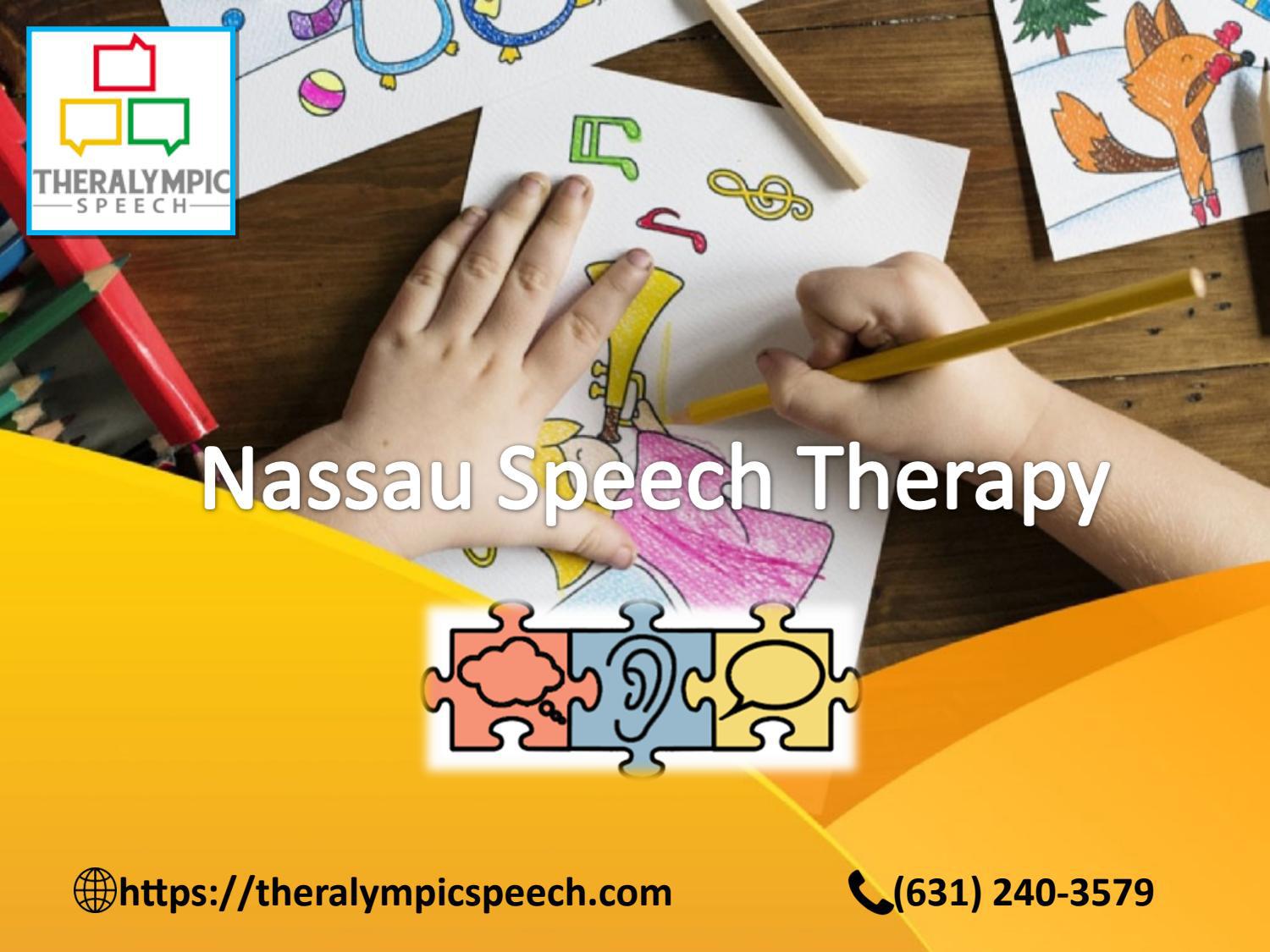 Nassau Speech therapy providing therapy for children having language ...