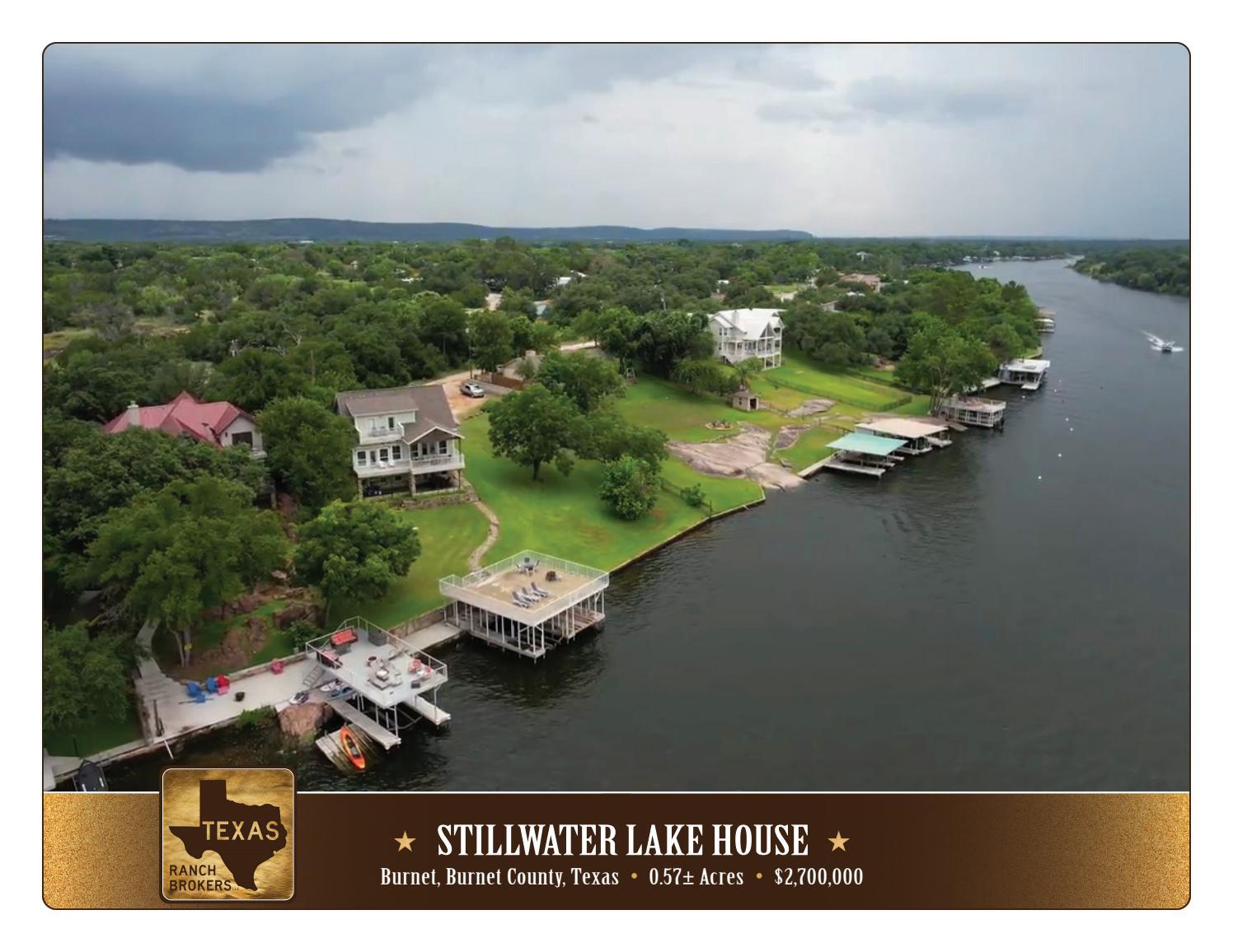 Stillwater Lake House - Texas Ranch Brokers by American Farm + Ranch ...