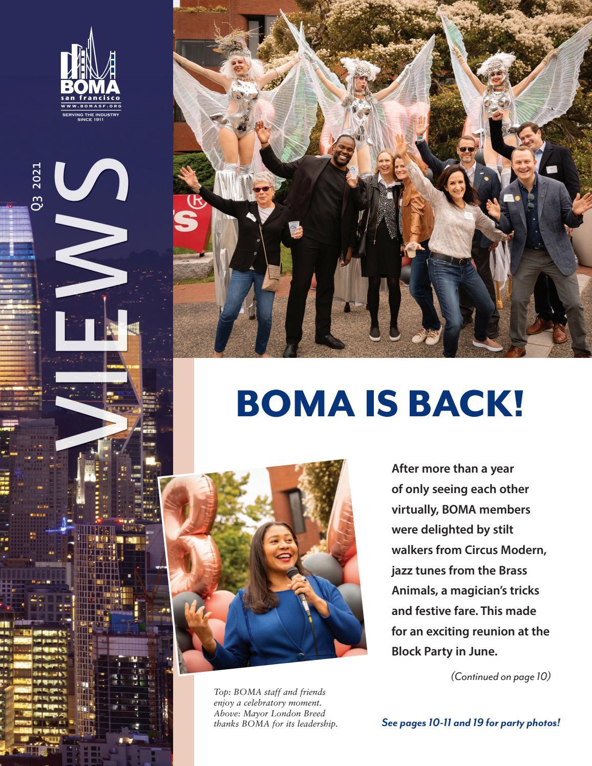 BOMA San Francisco Views Q3 2021 by BOMA San Francisco - Issuu