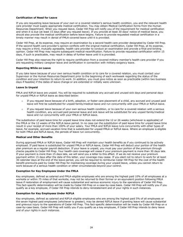 Employee Handbook by Cedar Hill Prep - Issuu