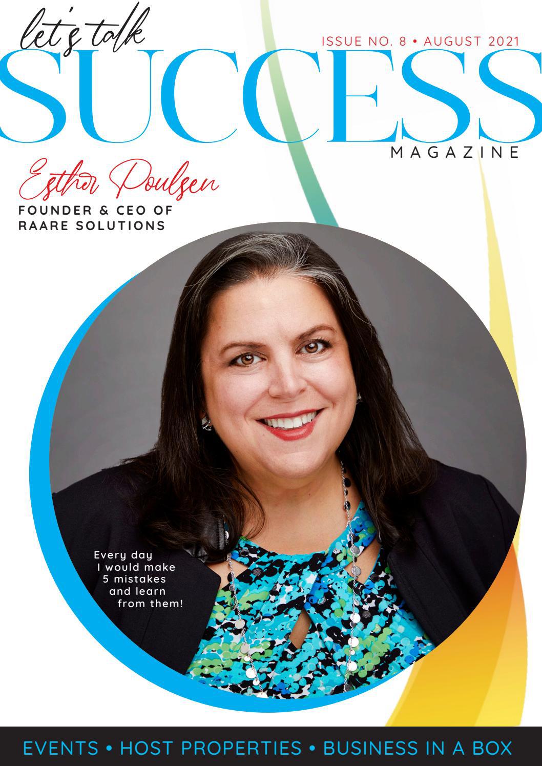 Let's Talk Success August 2021 by LetsTalkSuccess - Issuu