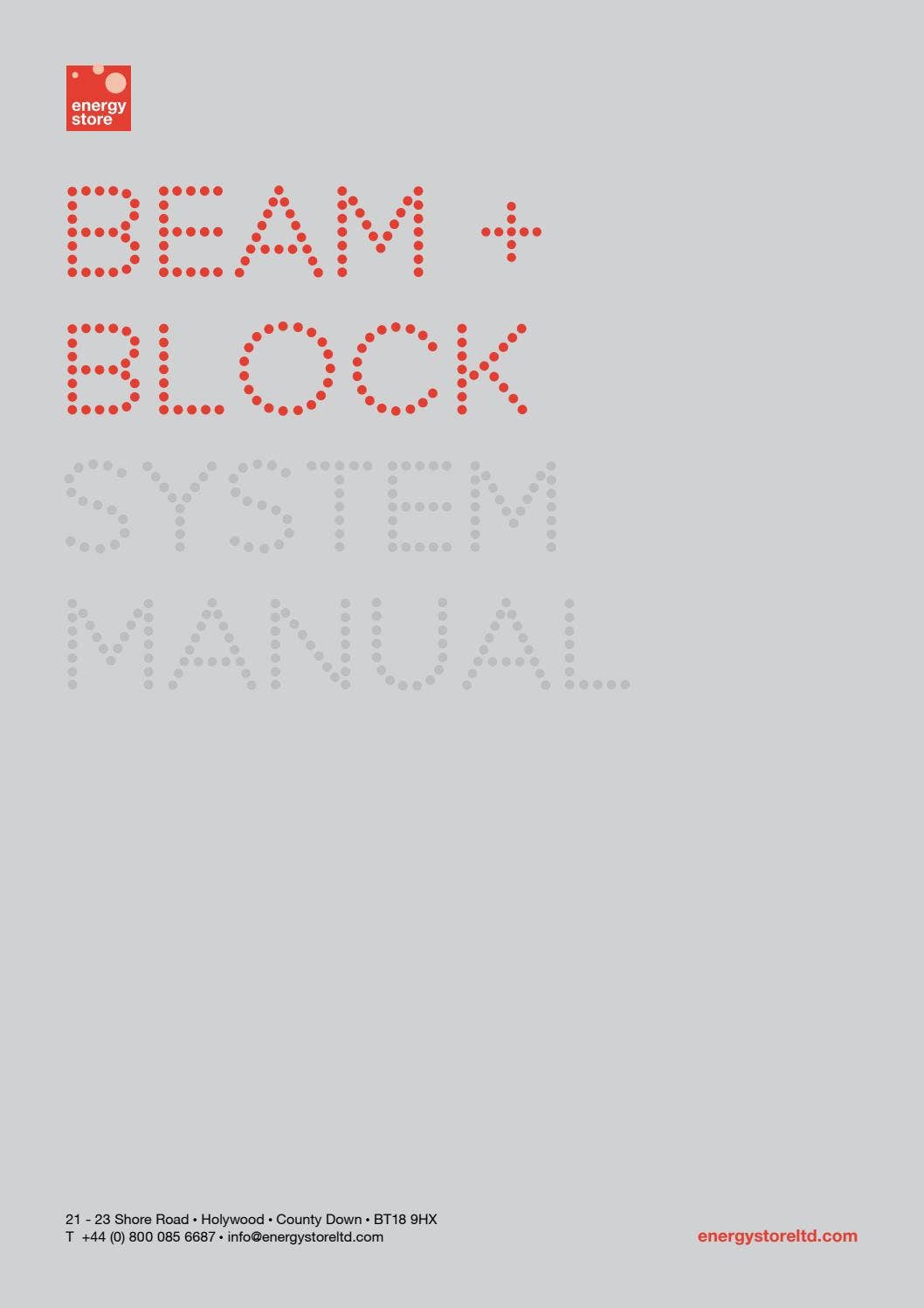 Superbead - B&B System Manual by energystoreltd - Issuu