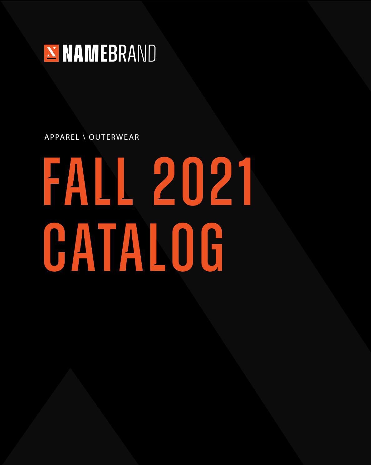 2021 Fall Apparel Catalog by Namebrand - Issuu