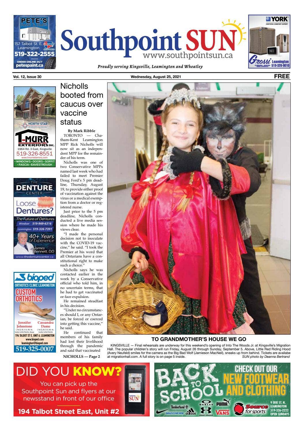 Southpoint Sun - August 25, 2021 by Southpoint Sun - Issuu