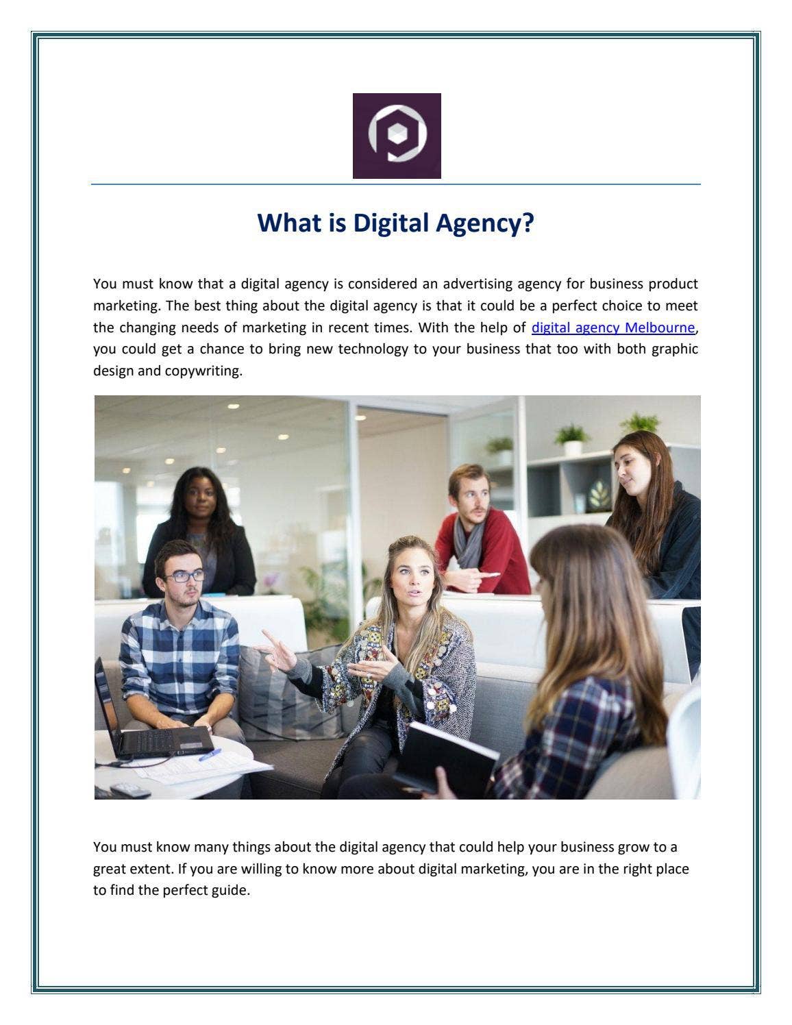 What is Digital Agency? by pmg digital - Issuu