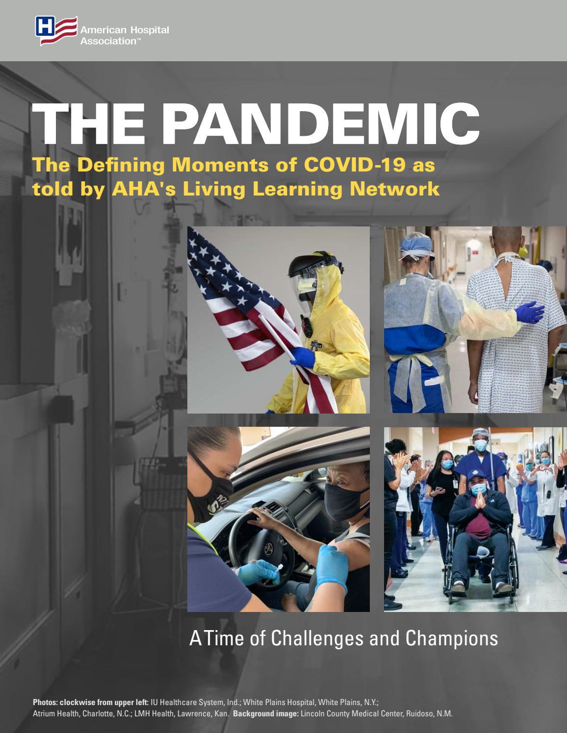 The Pandemic: A Time of Challenges and Champions by AHA Living Learning ...
