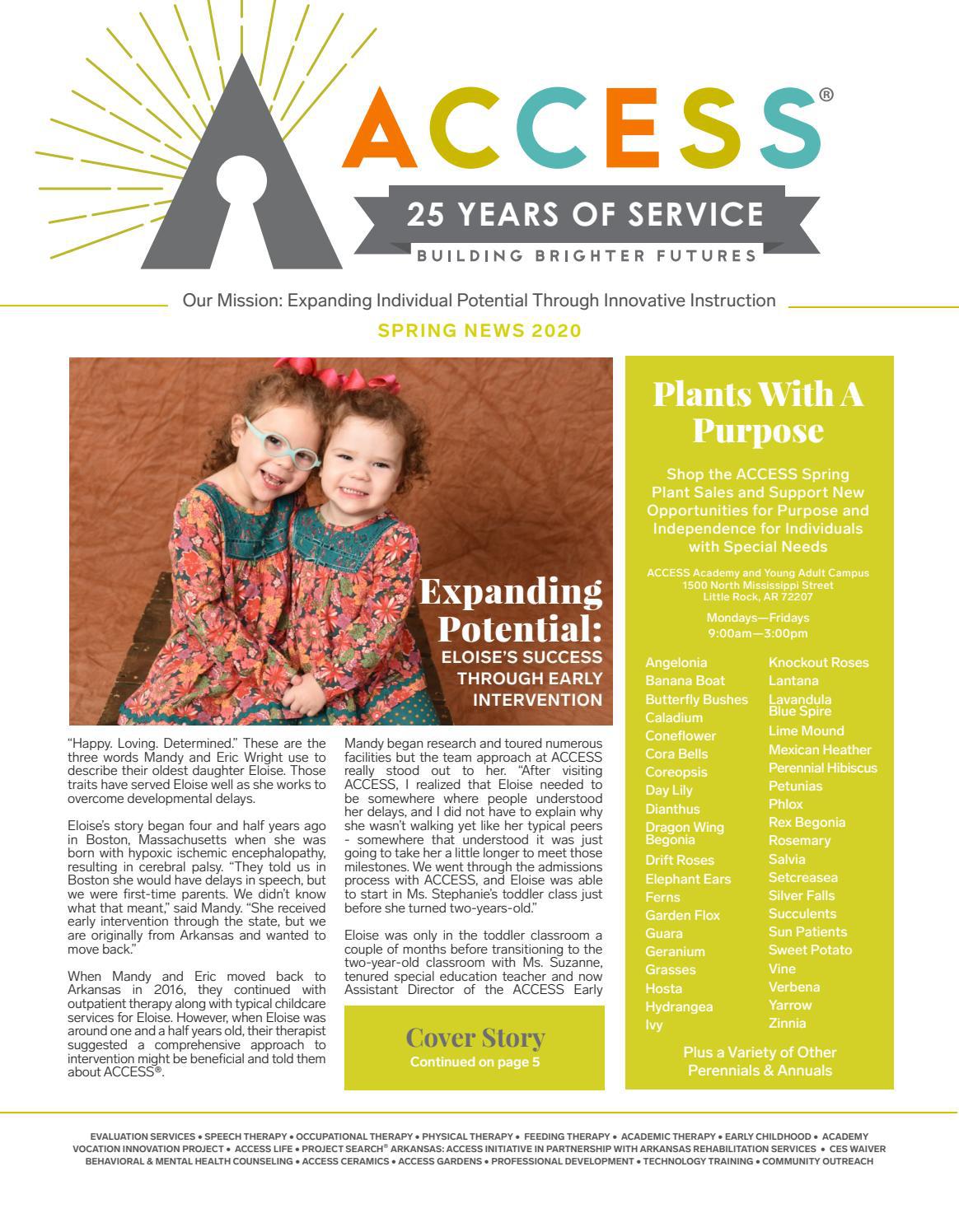 ACCESS Spring News 2020 by ACCESS Group, Inc. - Issuu