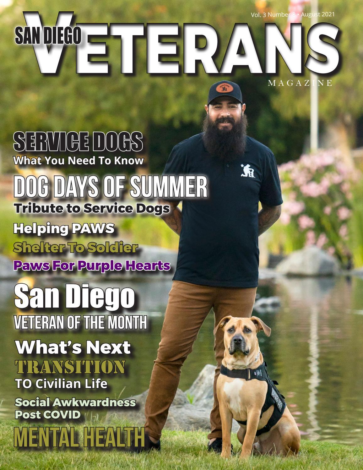 San Diego Veterans Magazine August 2021 by HOMELAND MAGAZINE - Issuu