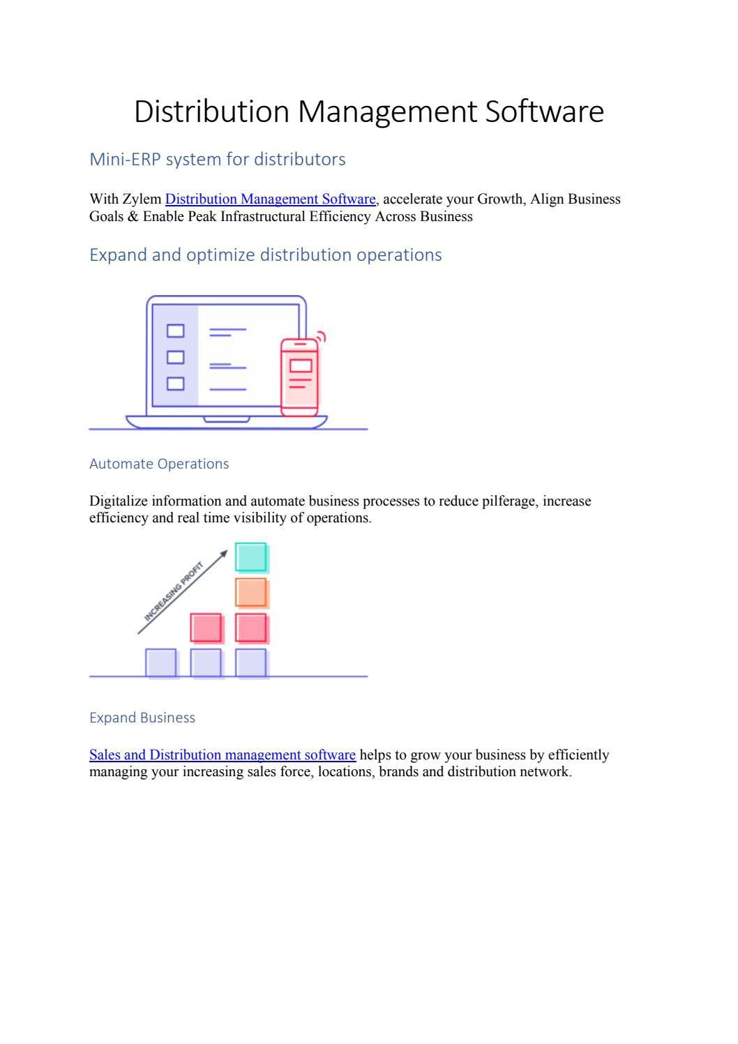 Distribution Management Software India by ZylemSolutions - Issuu