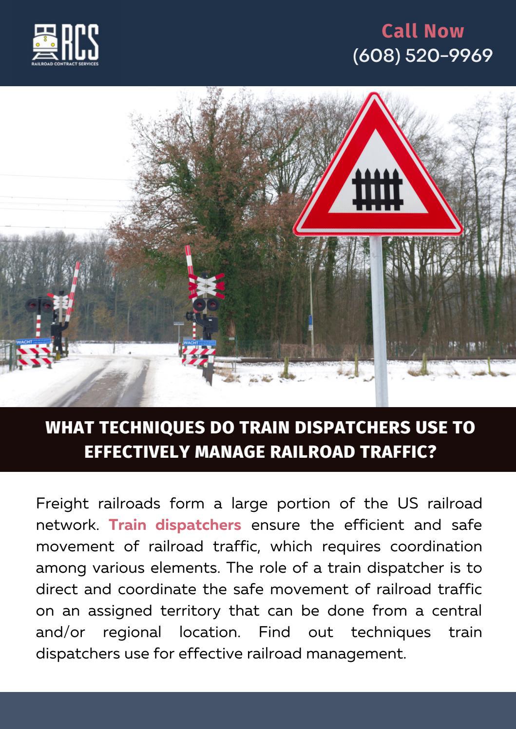What Techniques Do Train Dispatchers Use to Effectively Manage Railroad ...