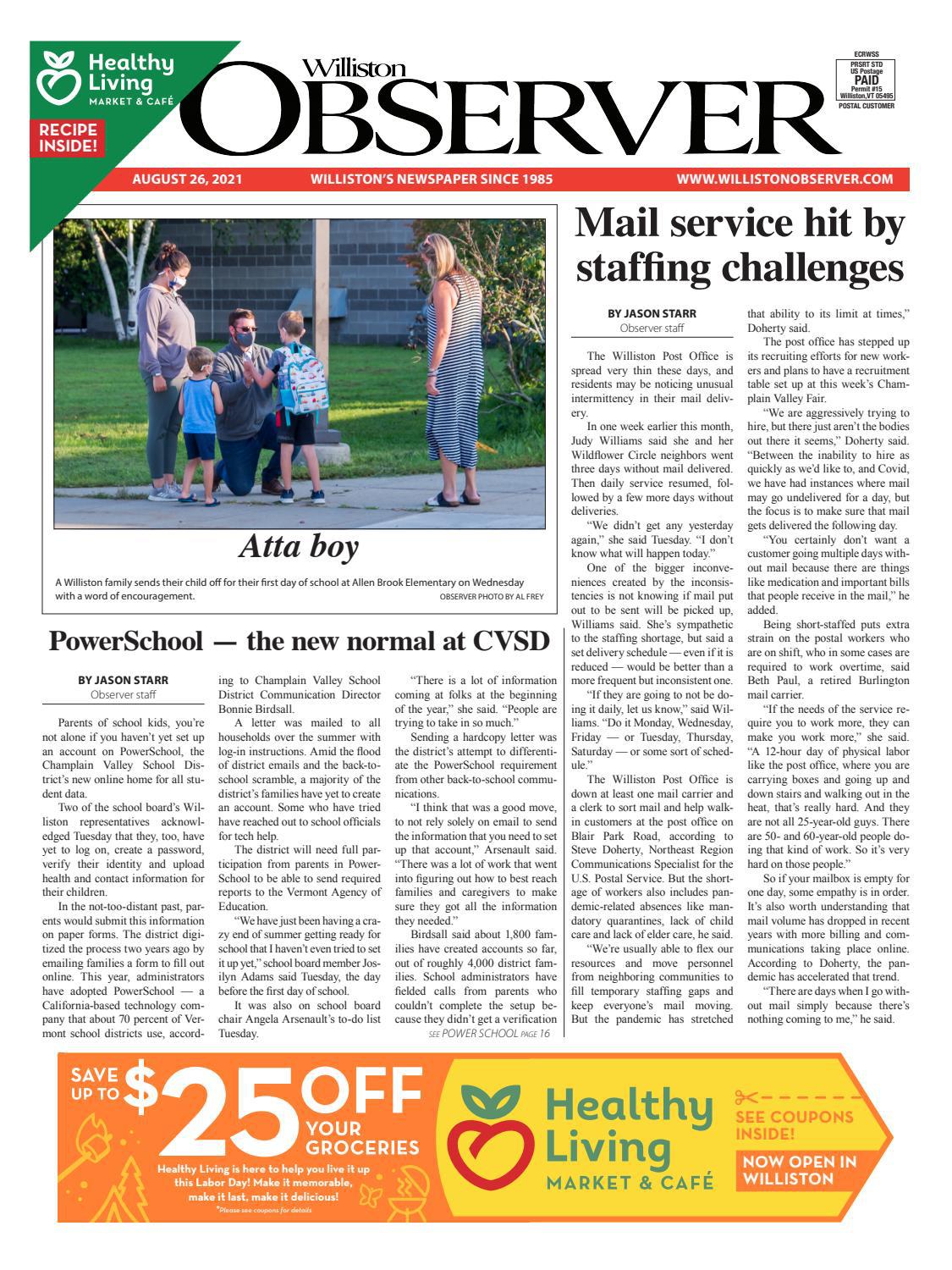 Williston Observer 8/26/2021 by Williston Observer - Issuu