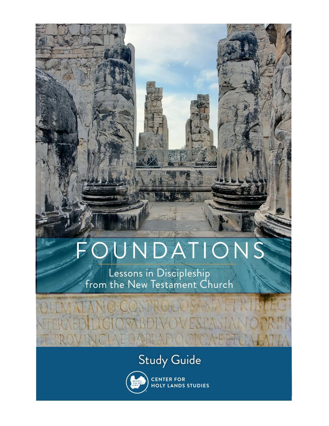 Foundations Sample Lesson by My Healthy Church - Issuu