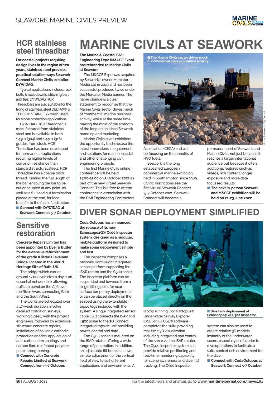 Maritime Journal August 2021 by Mercator Media - Issuu