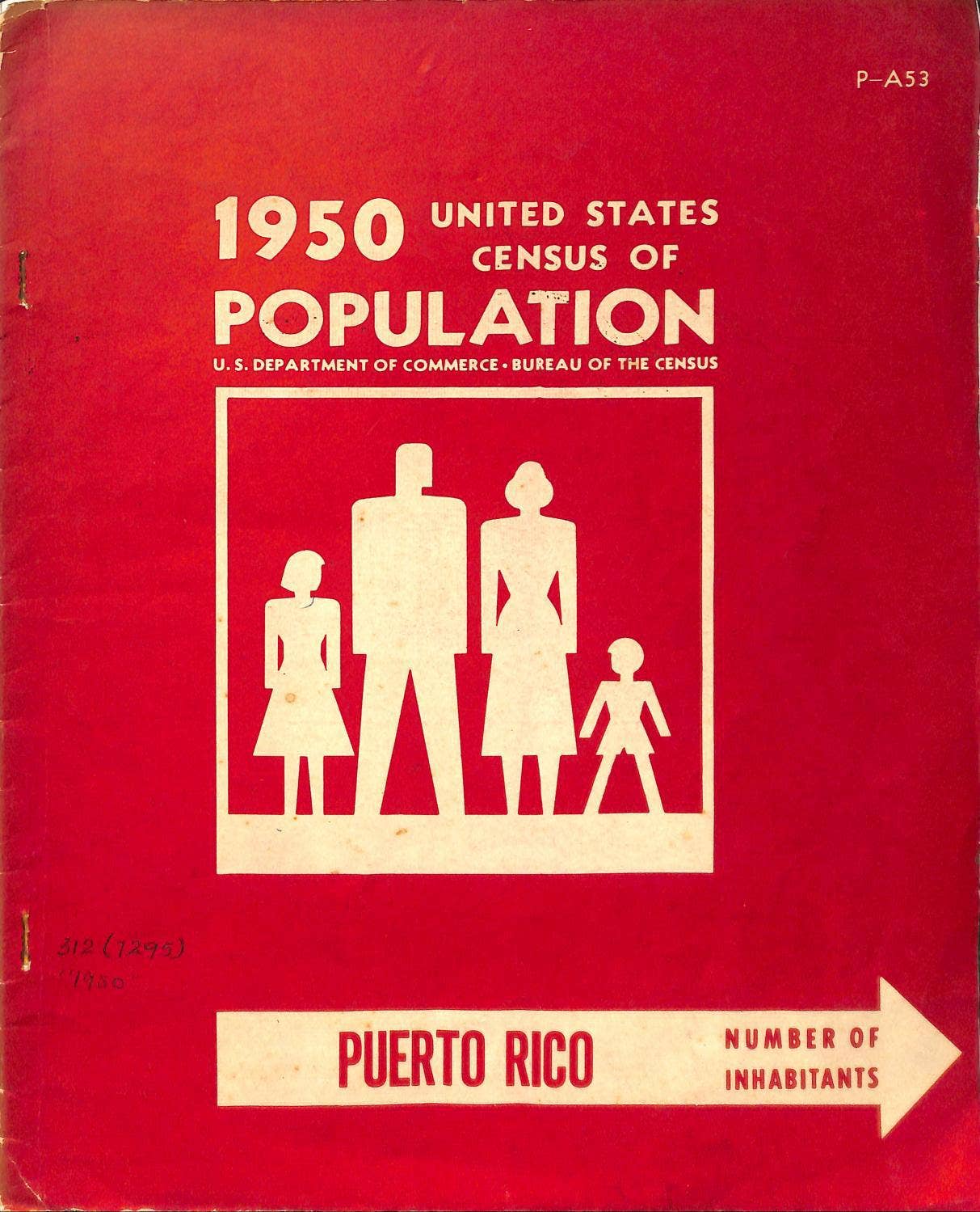 U.S. Census of Population 1950: Puerto Rico, Number of Inhabitants by ...