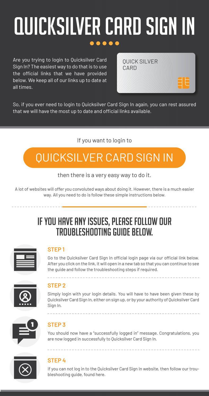 Quicksilver Card Sign In - Find Official Portal by conclubiltz - Issuu