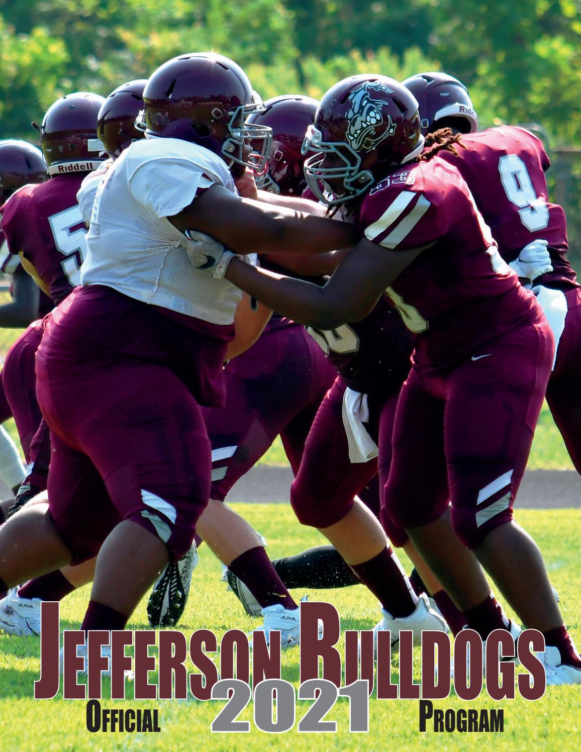 Jefferson Bulldog Football Program 2021 by Fox Press - Issuu