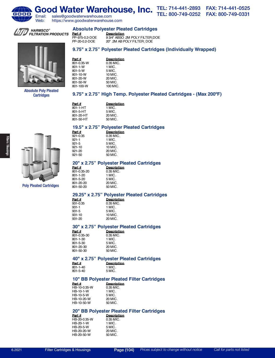 Good Water Warehouse Catalogue by deltawaterproducts - Issuu