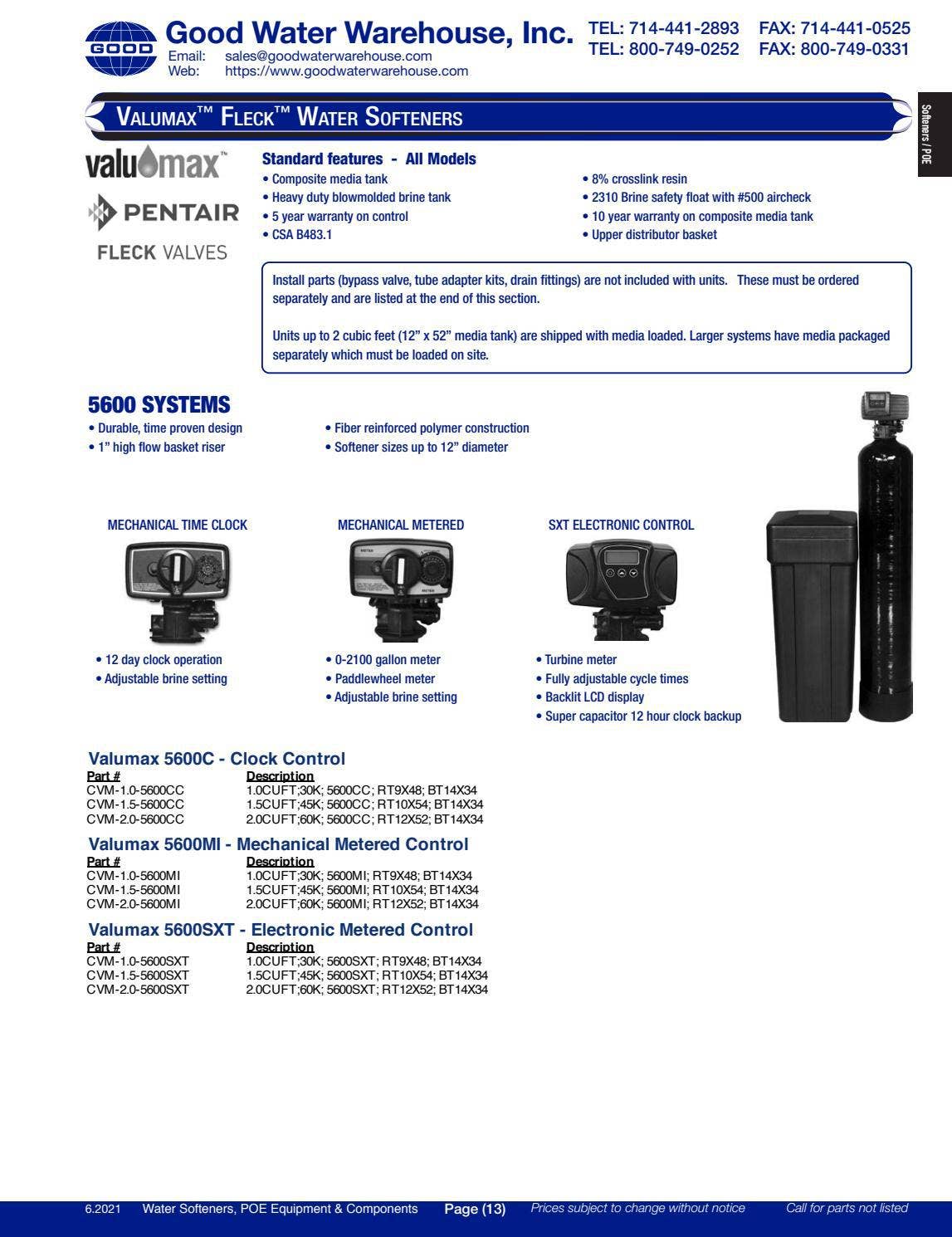 Good Water Warehouse Catalogue by deltawaterproducts - Issuu