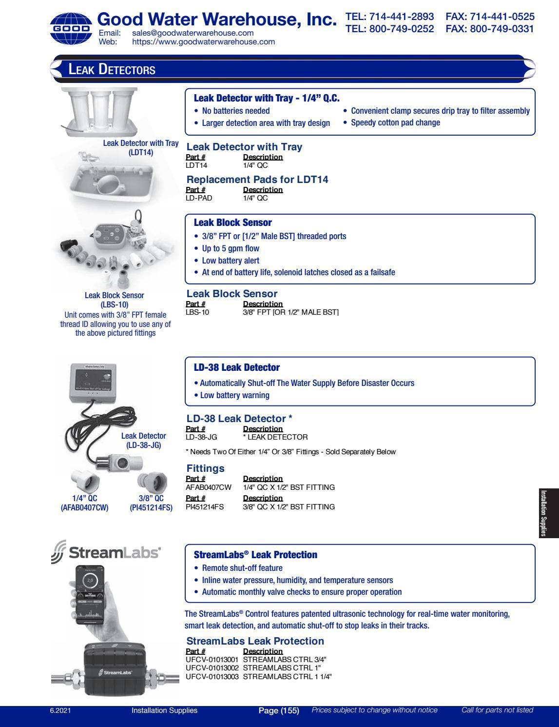 Good Water Warehouse Catalogue by deltawaterproducts - Issuu