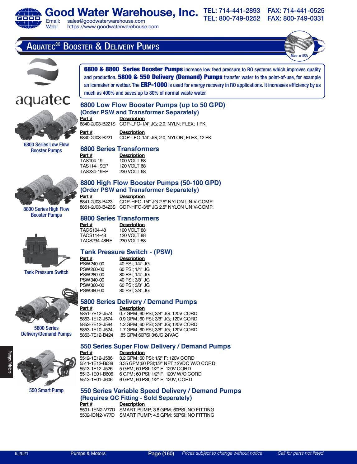 Good Water Warehouse Catalogue by deltawaterproducts - Issuu