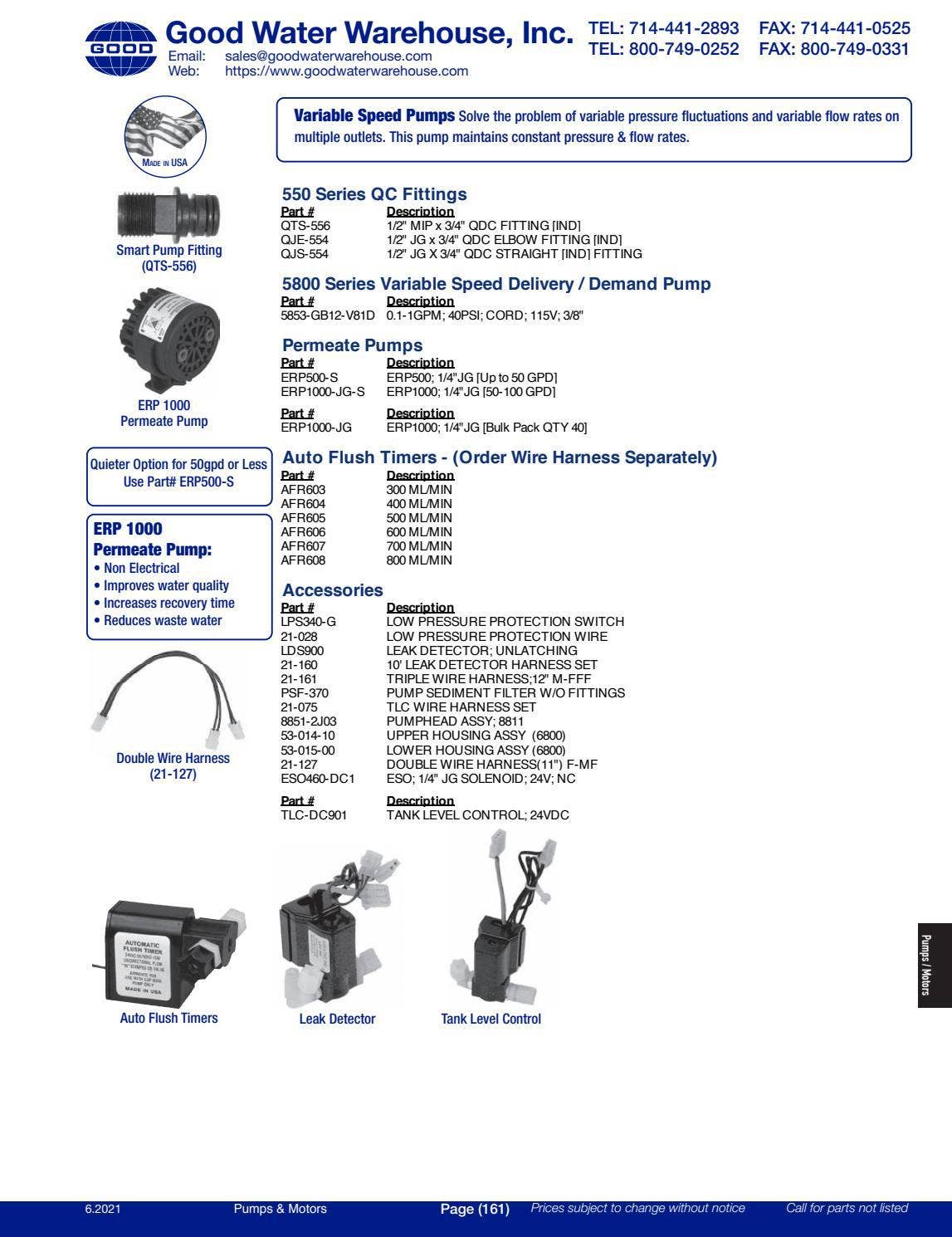 Good Water Warehouse Catalogue by deltawaterproducts - Issuu