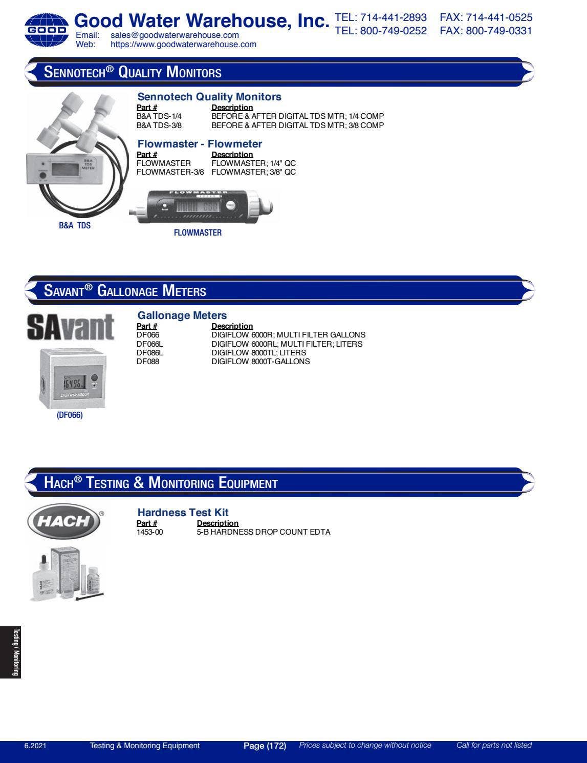 Good Water Warehouse Catalogue by deltawaterproducts - Issuu