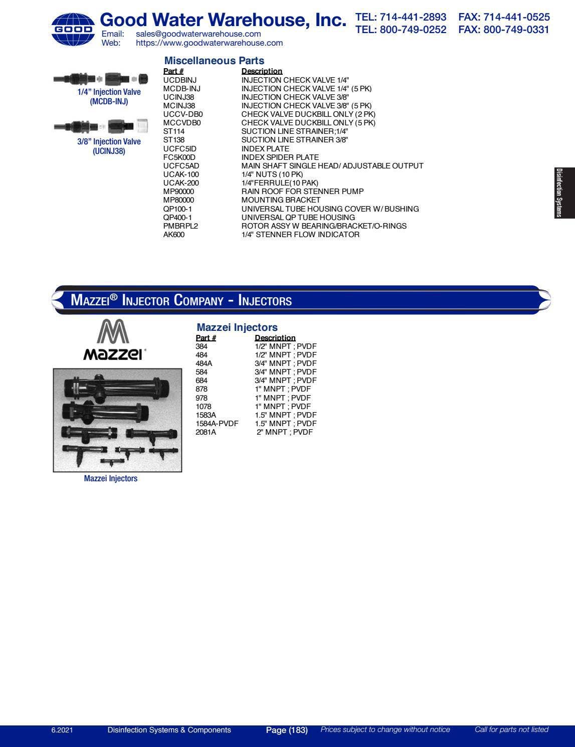 Good Water Warehouse Catalogue by deltawaterproducts - Issuu