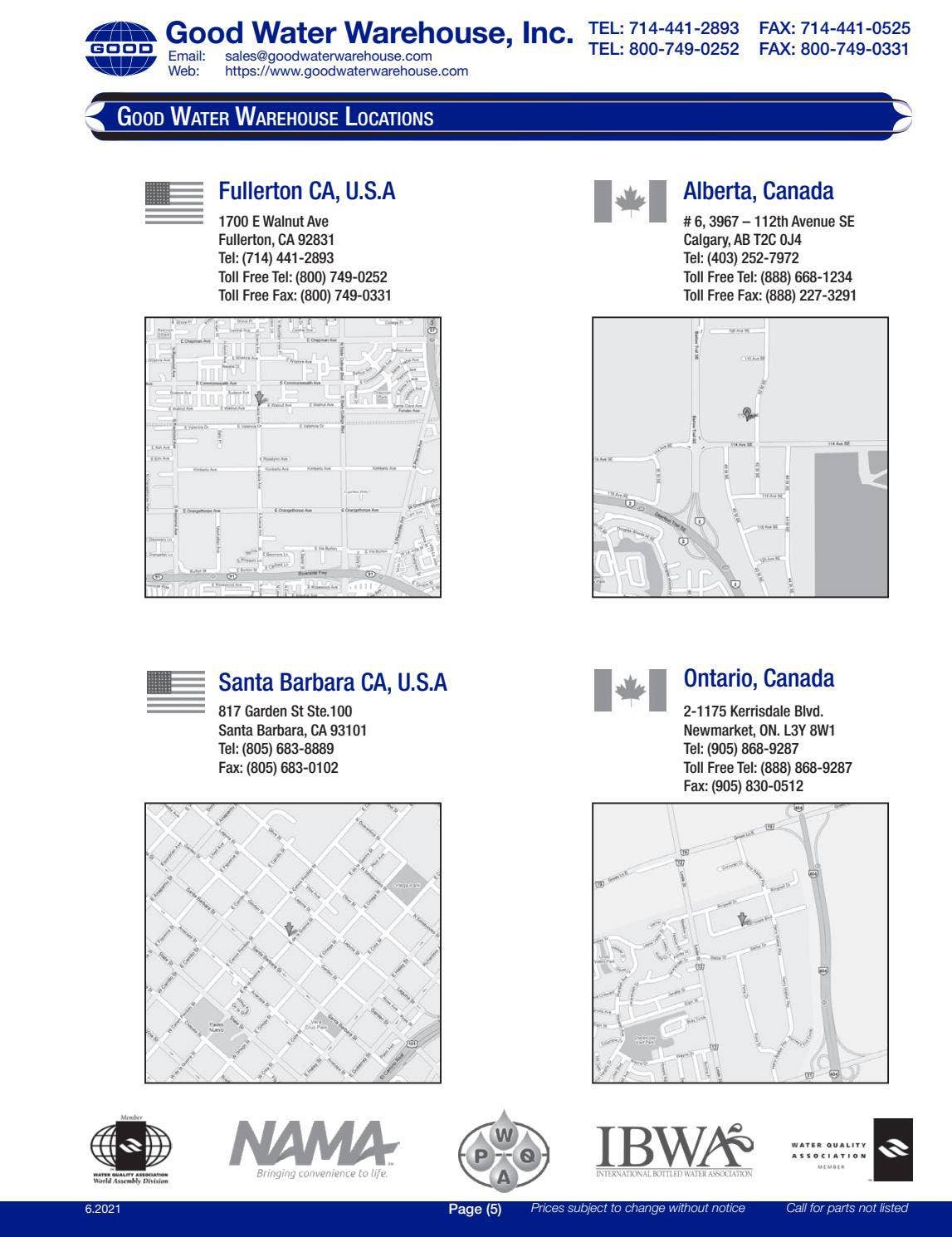 Good Water Warehouse Catalogue by deltawaterproducts - Issuu