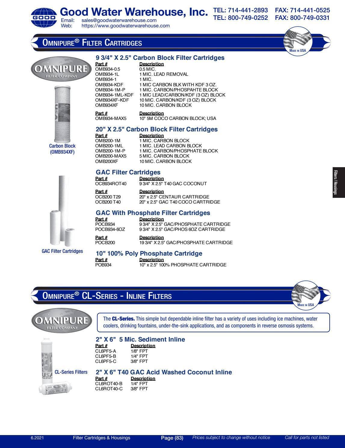 Good Water Warehouse Catalogue by deltawaterproducts - Issuu