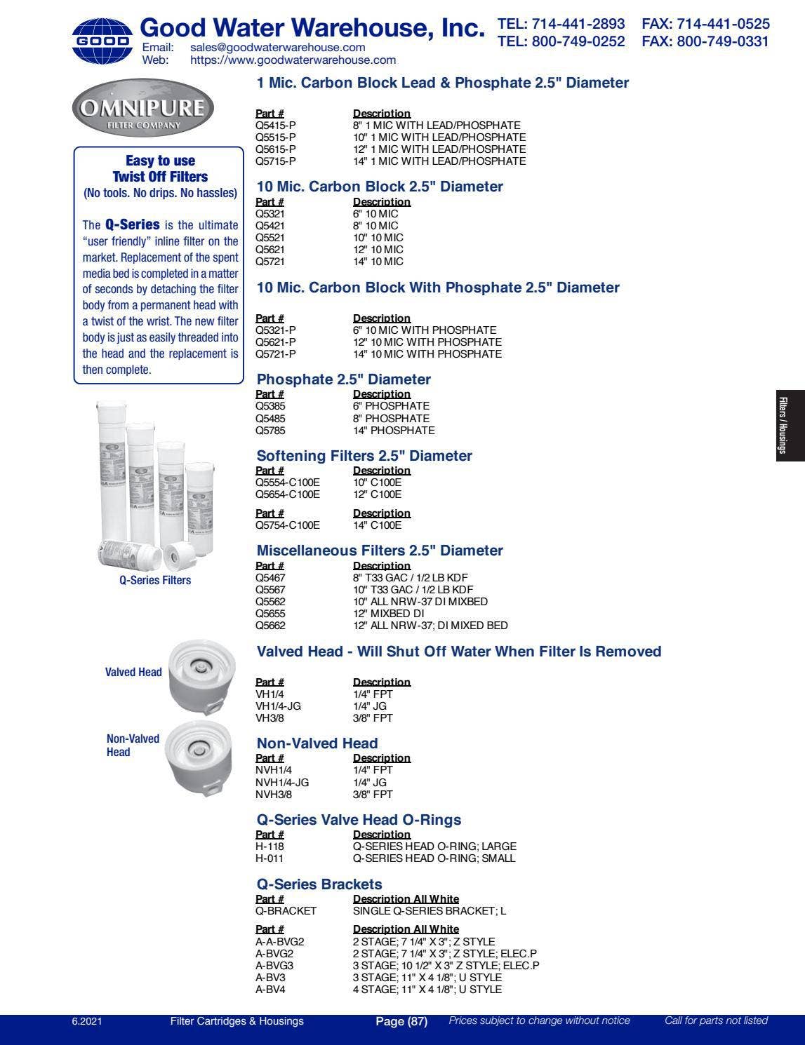 Good Water Warehouse Catalogue by deltawaterproducts - Issuu