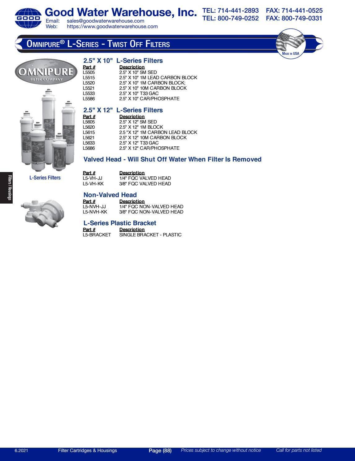 Good Water Warehouse Catalogue by deltawaterproducts - Issuu