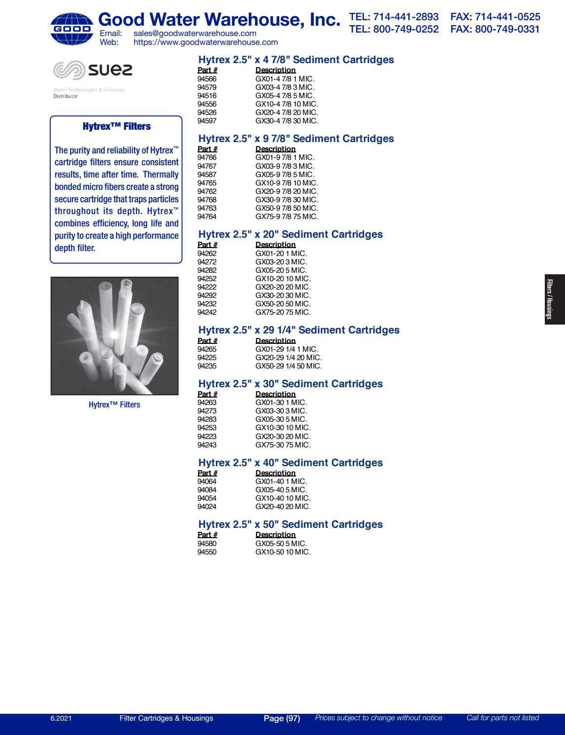 Good Water Warehouse Catalogue by deltawaterproducts - Issuu