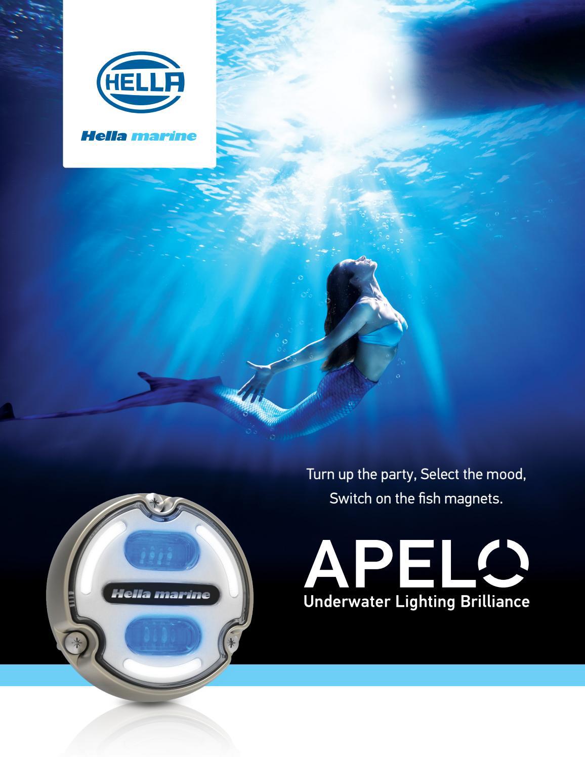 Hella marine Apelo Underwater Lighting Brilliance Brochure 2021 (USA ...