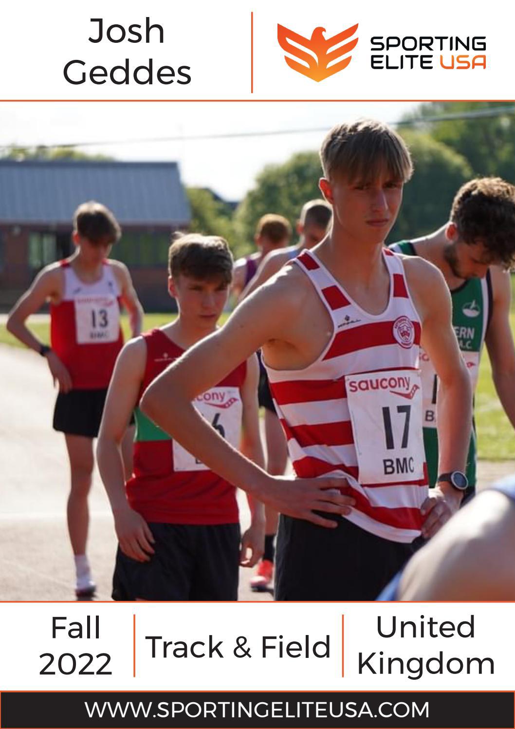 Josh Geddes Sporting CV by Sporting Elite USA - Issuu