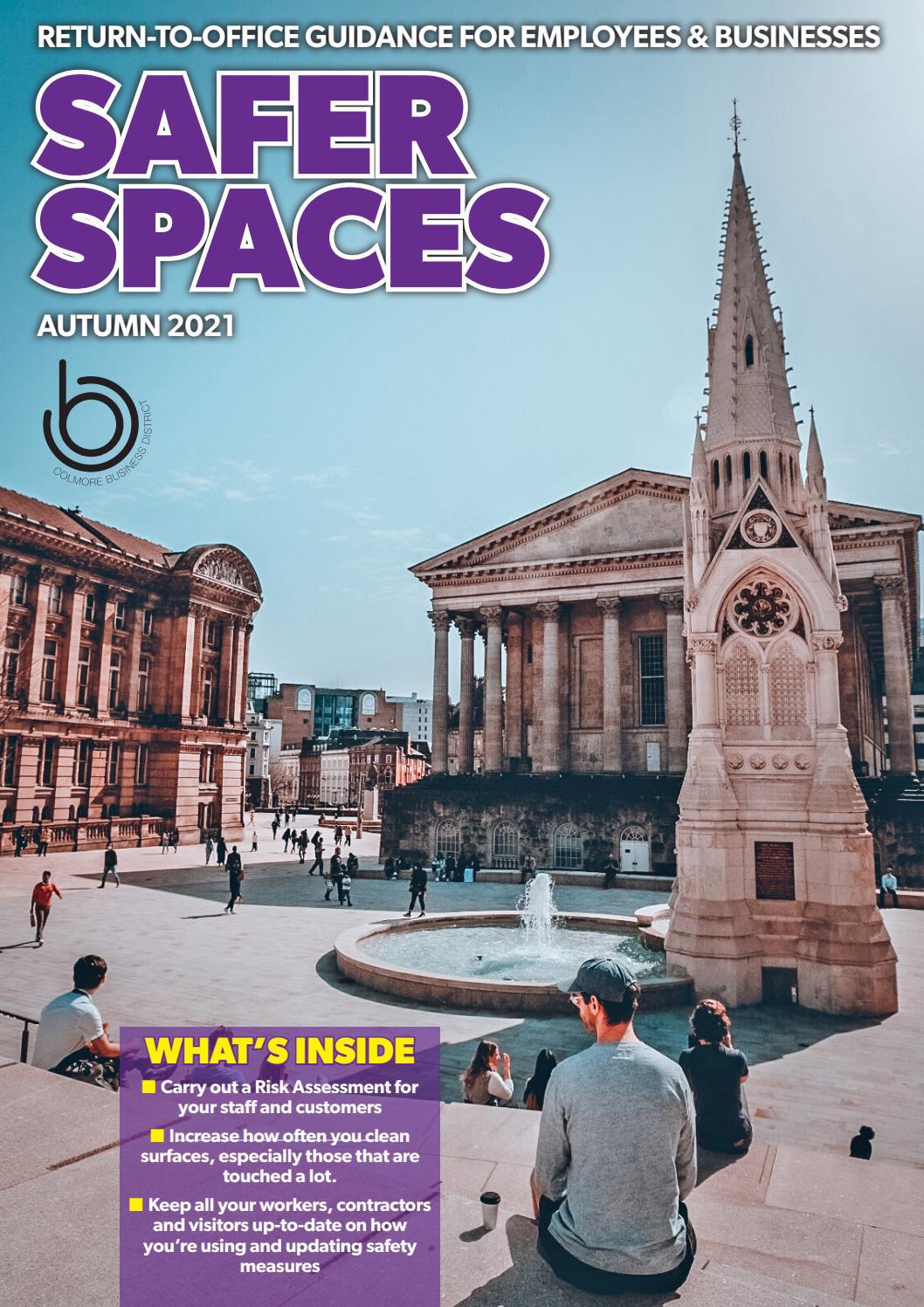 Safer Spaces - Return to Office Guidance by Colmore Life - Issuu